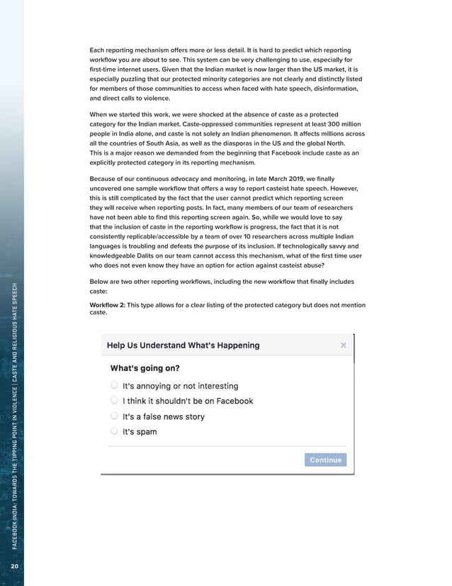 Facebook india report_equality_labs | PDF