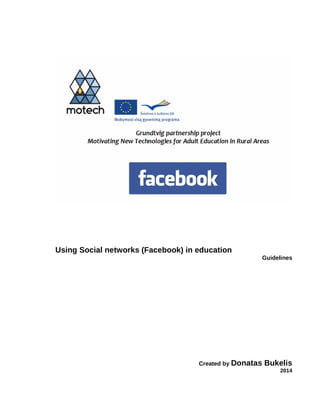 Facebook in education | PDF
