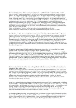 Responses From the Divinely Chosen Leader Led Humanity Perspective for ...