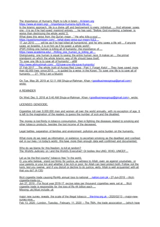 Responses From the Divinely Chosen Leader Led Humanity Perspective for ...