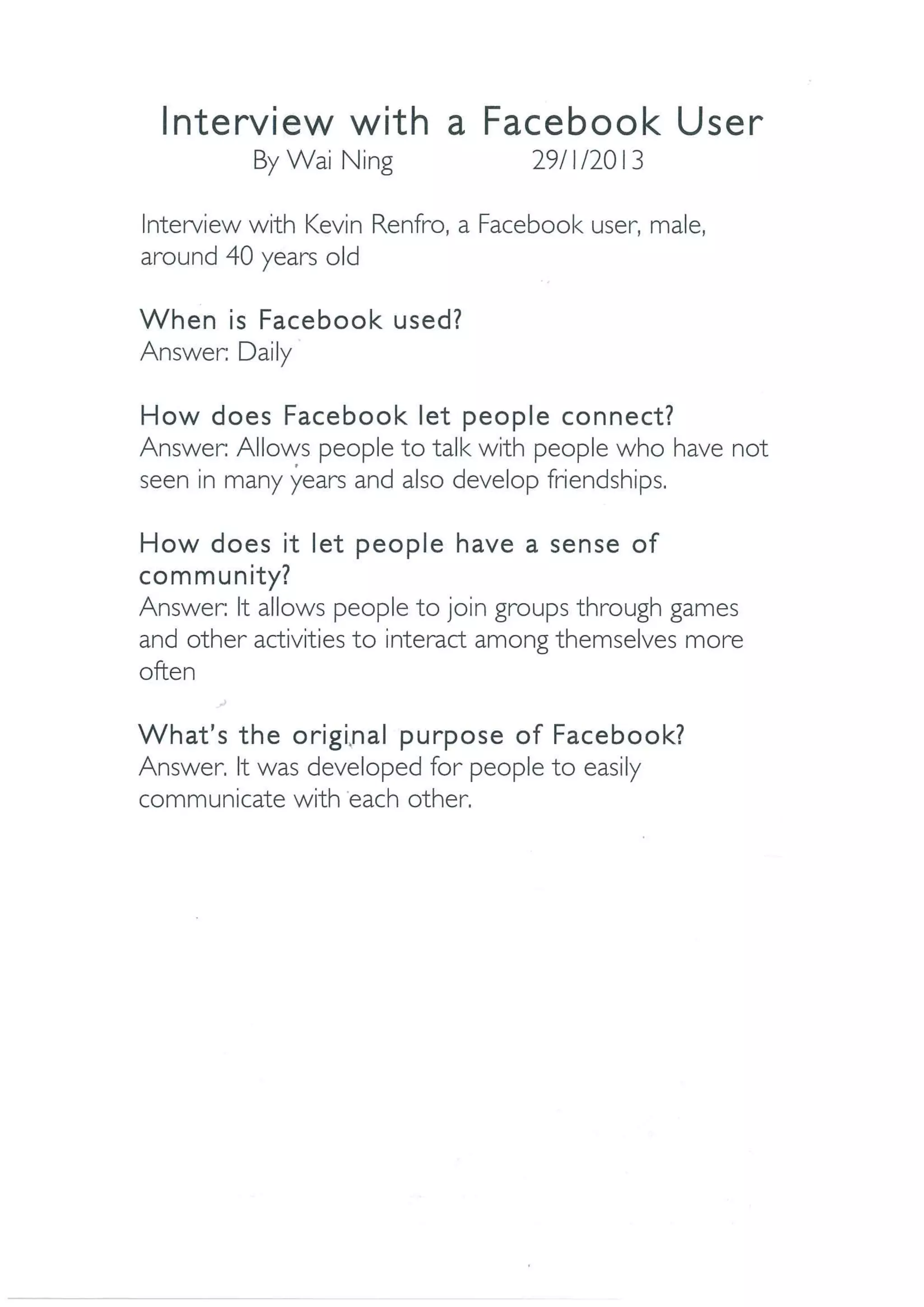 Facebook investigation 1.29.13