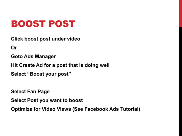 Facebook Live Tutorial | PPT