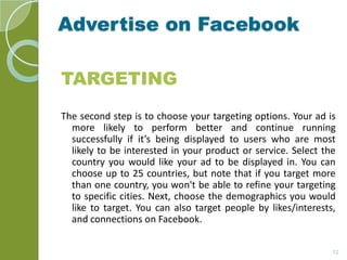 Facebook Marketing Overview & Proposal | PPT