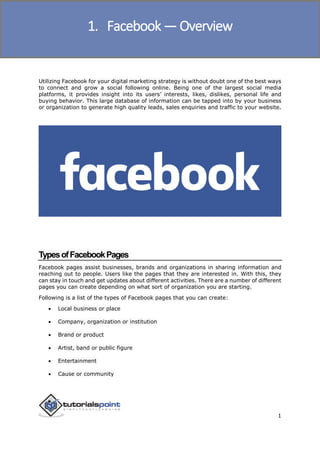 Facebook marketing tutorial | PDF