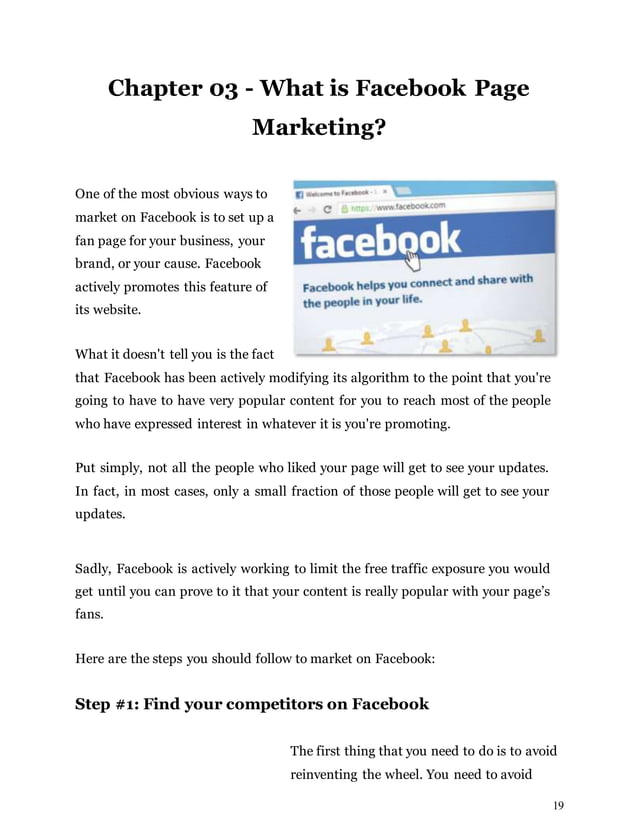 Facebook marketing unleashed 2021 | PDF