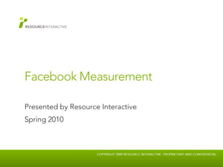 Facebook Measurement | PDF
