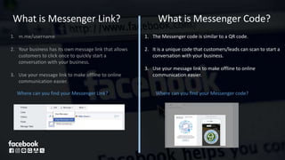 Facebook Messenger Marketing. | PPTX