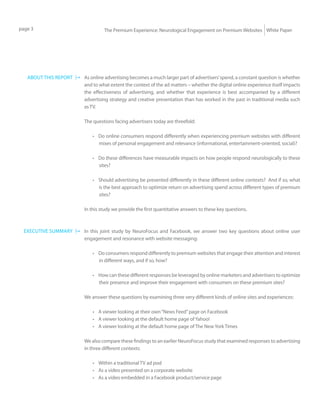 Facebook Neurofocus Whitepaper | PDF