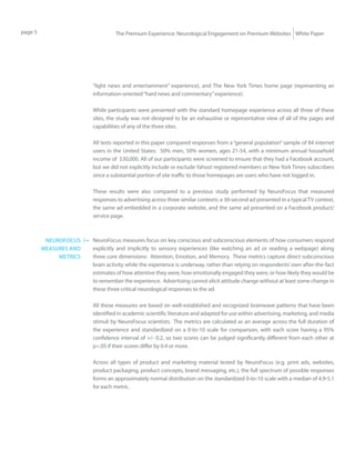 Facebook Neurofocus Whitepaper | PDF