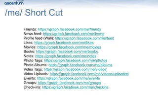 Facebook Open Graph API | PPT