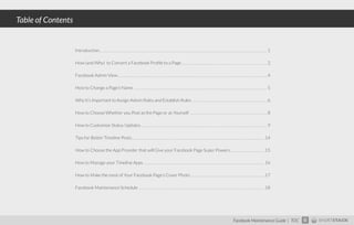 Facebook original maintenance-guide | PDF