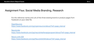 Facebook page assignment | PPT