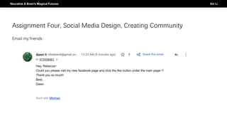 Facebook page assignment | PPT