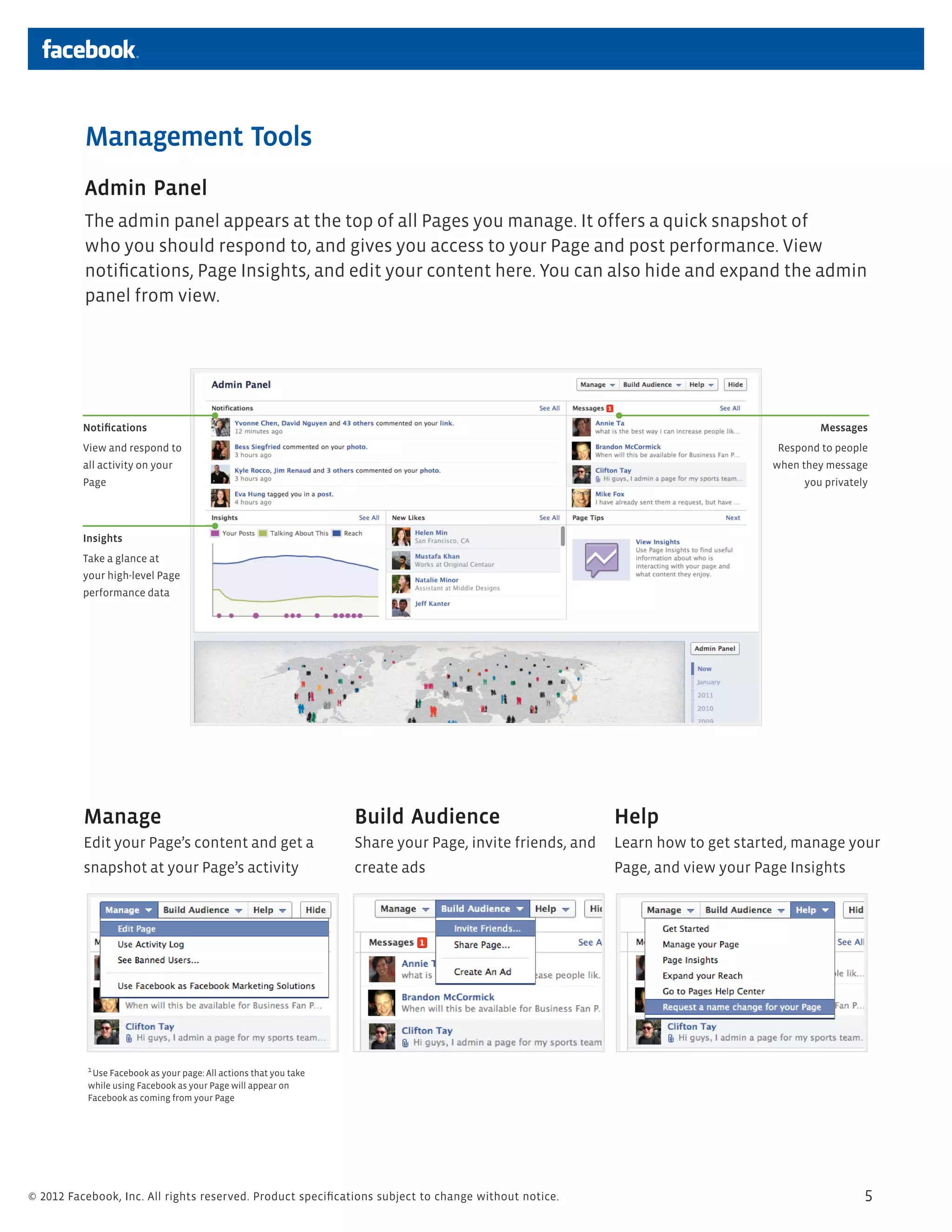 Facebook pages guide | PDF | Photo Editing Software | Computer Software ...