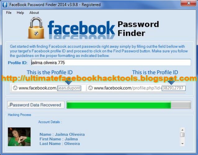 FaceBook Password Finder 2014 v3.9.8 | PDF
