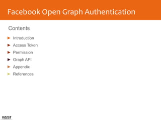 Facebook permission | PPT
