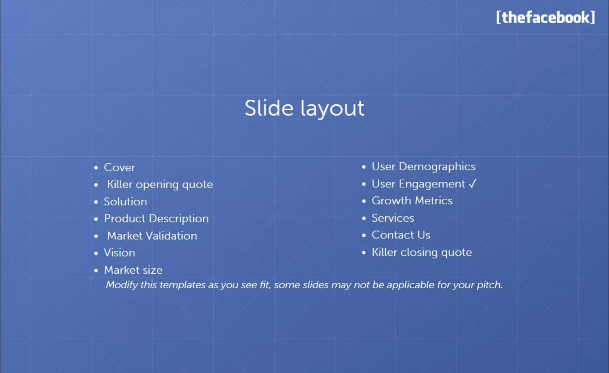 Facebook Pitch Deck | PDF
