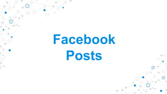 Communication through Facebook Posts | PPT