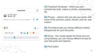 Communication through Facebook Posts | PPT