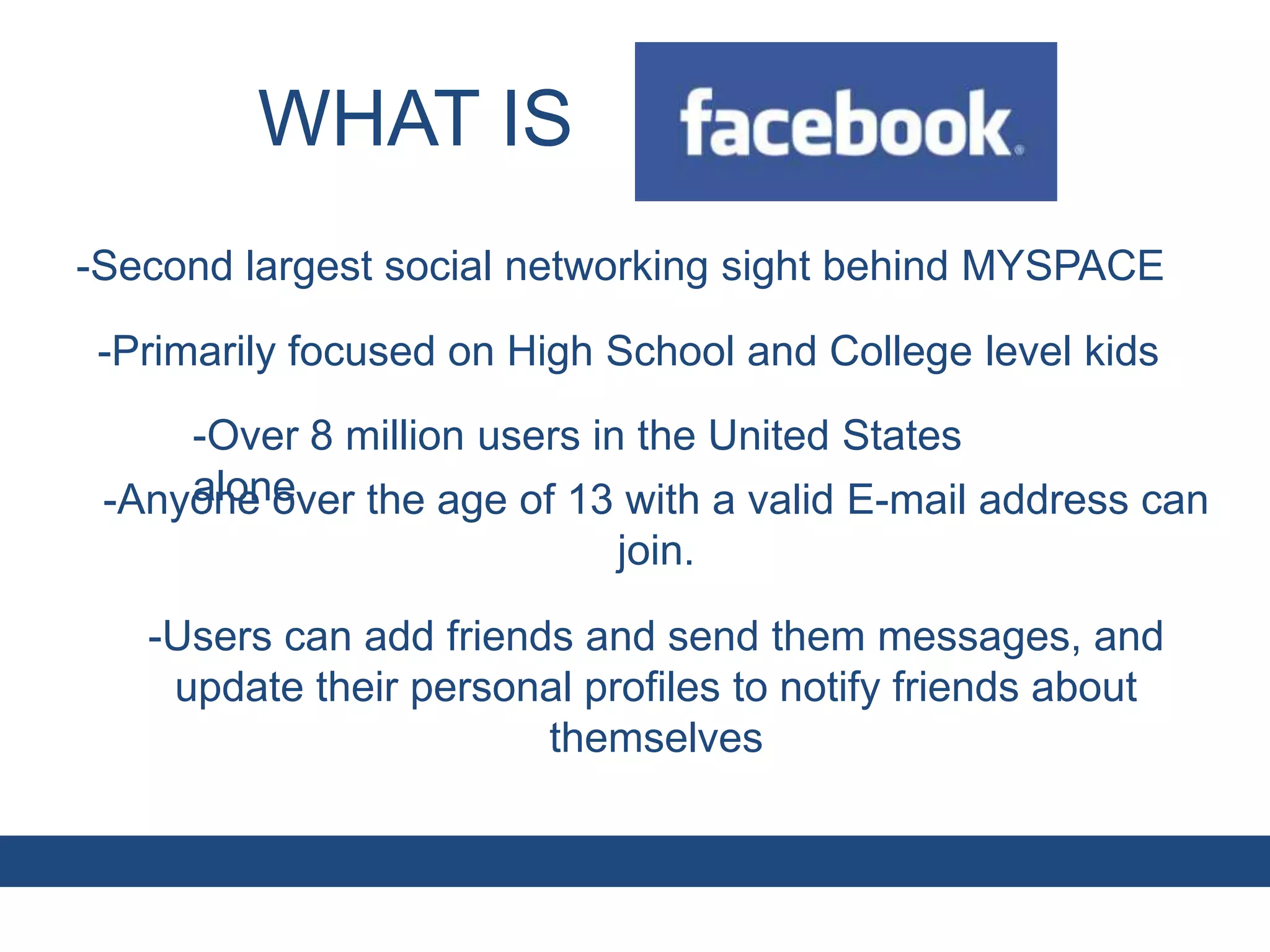 Facebook powerpoint | PPTX