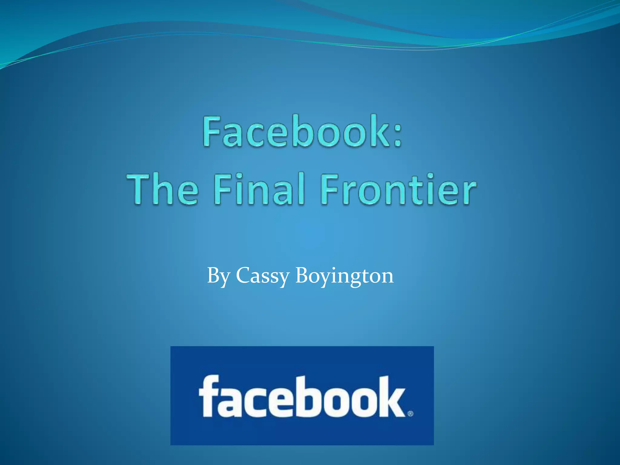 Facebook powerpoint | PPTX