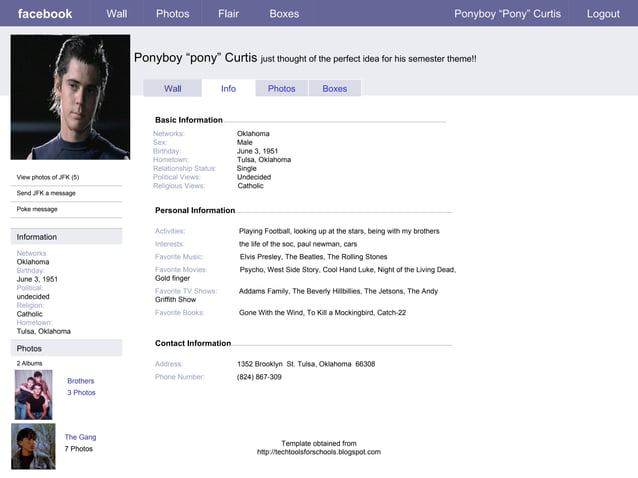 Facebook power point | PPT