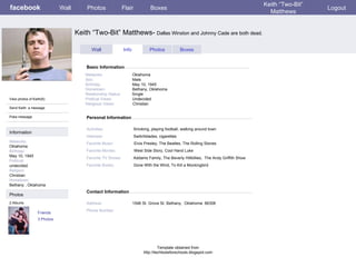 Facebook power point by Hannah Forney | PPT