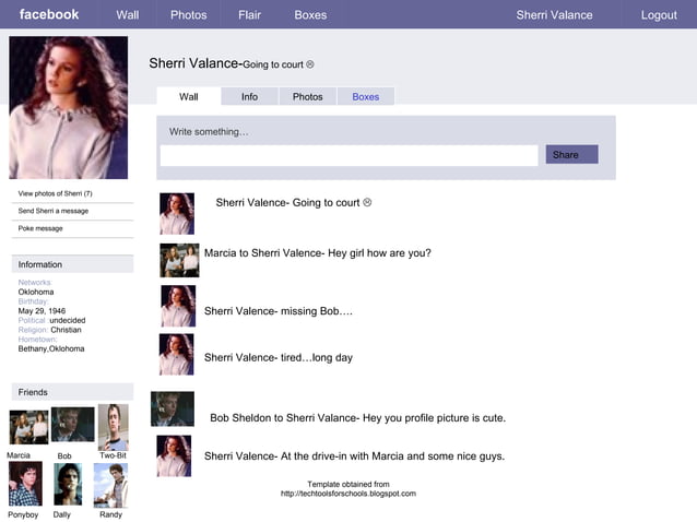 Facebook power point by Hannah Forney | PPT