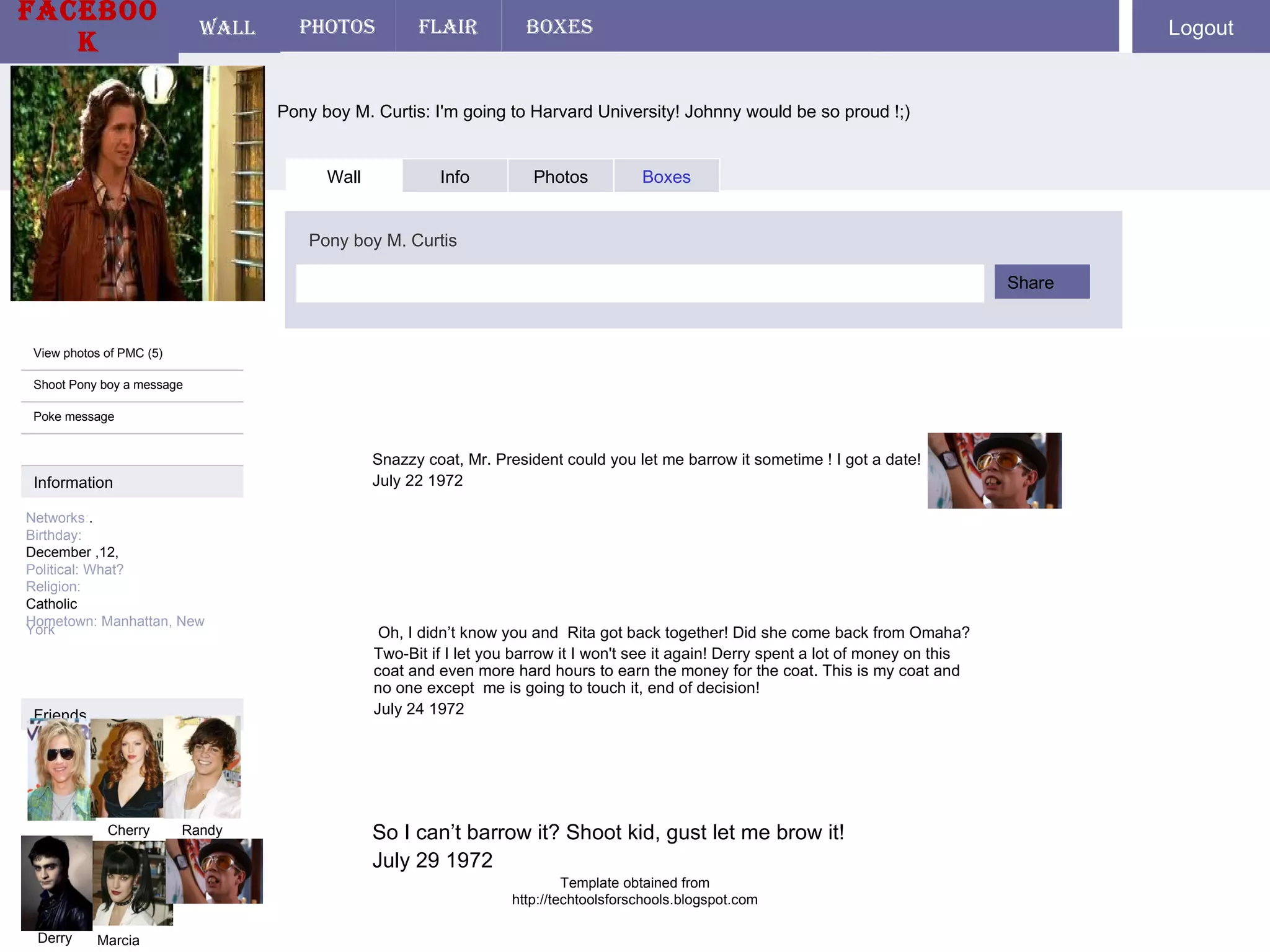 Facebook power point | PPT