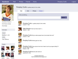 Facebook power point | PPT