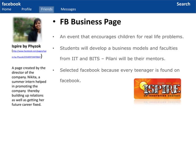 Facebook ppt | PPT