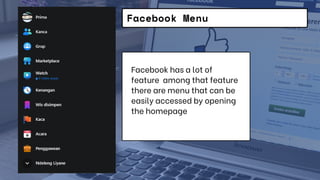 Facebook presentation | PPT