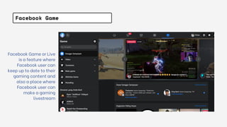 Facebook presentation | PPT