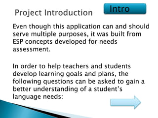 Facebook Profile Project | PPT