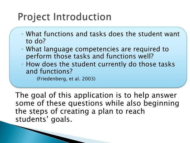 Facebook Profile Project | PPT