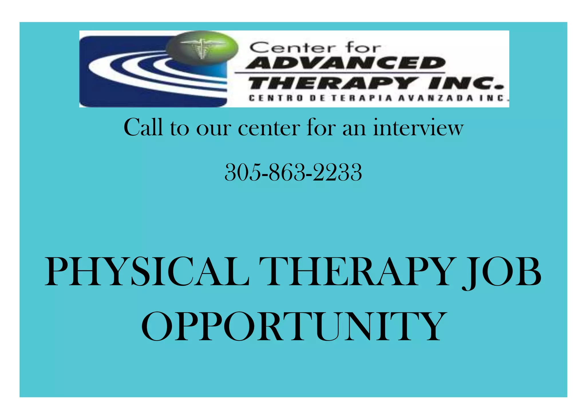 JOB OPPORTUNITY | DOCX