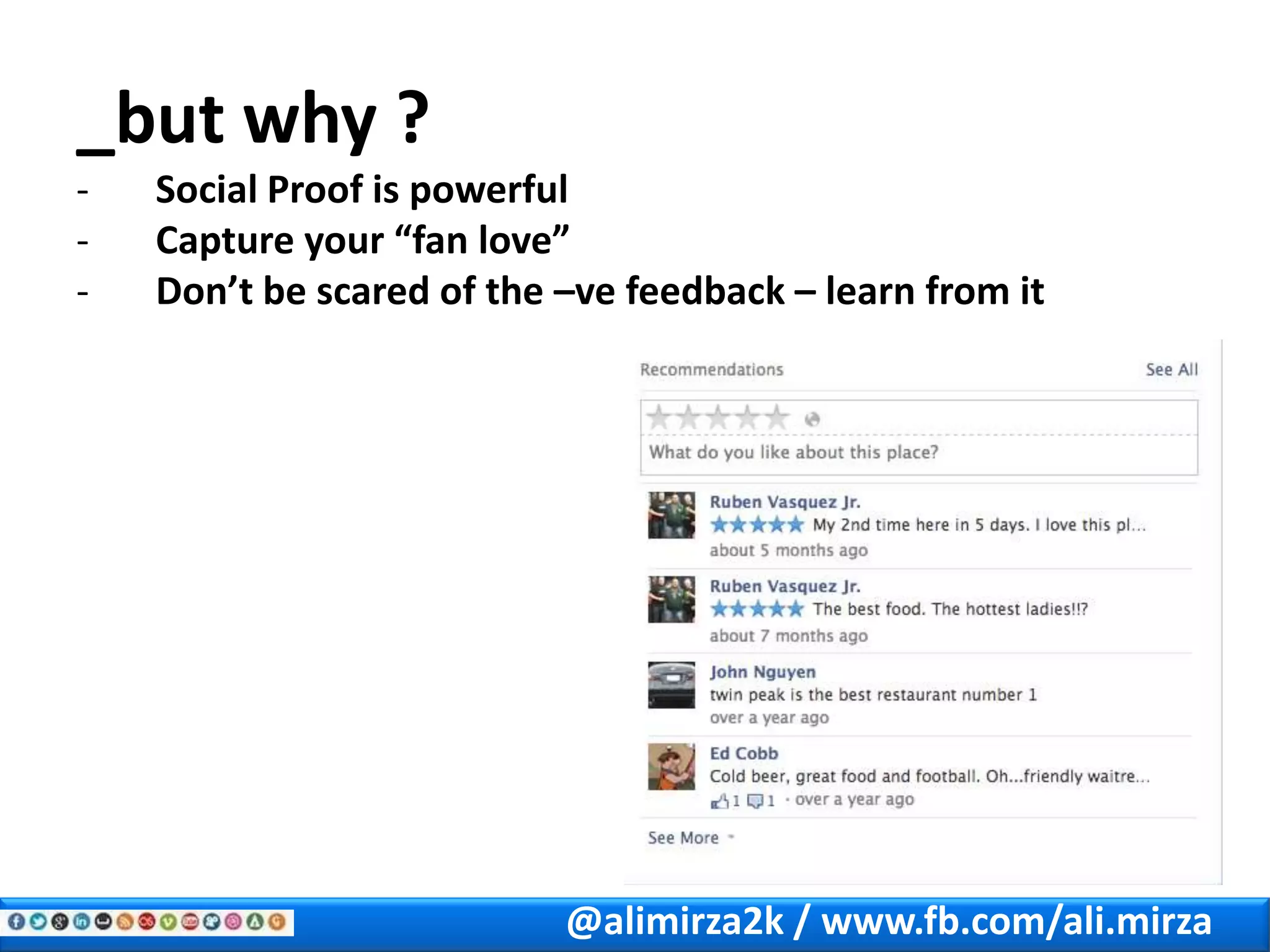 How to get a facebook recommendation box | PPTX | Technology & Computing