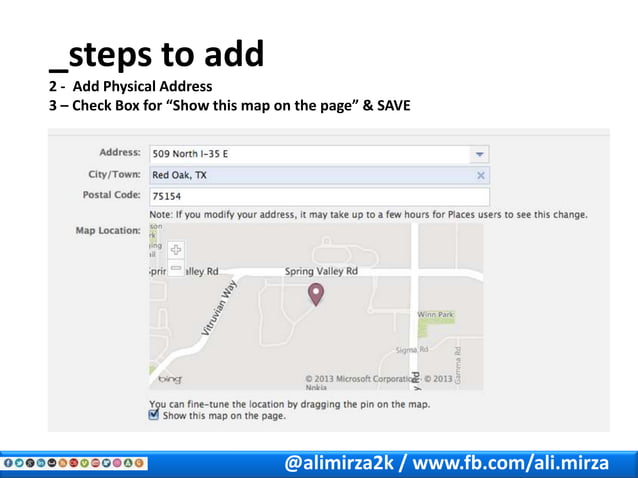 How to get a facebook recommendation box | PPT