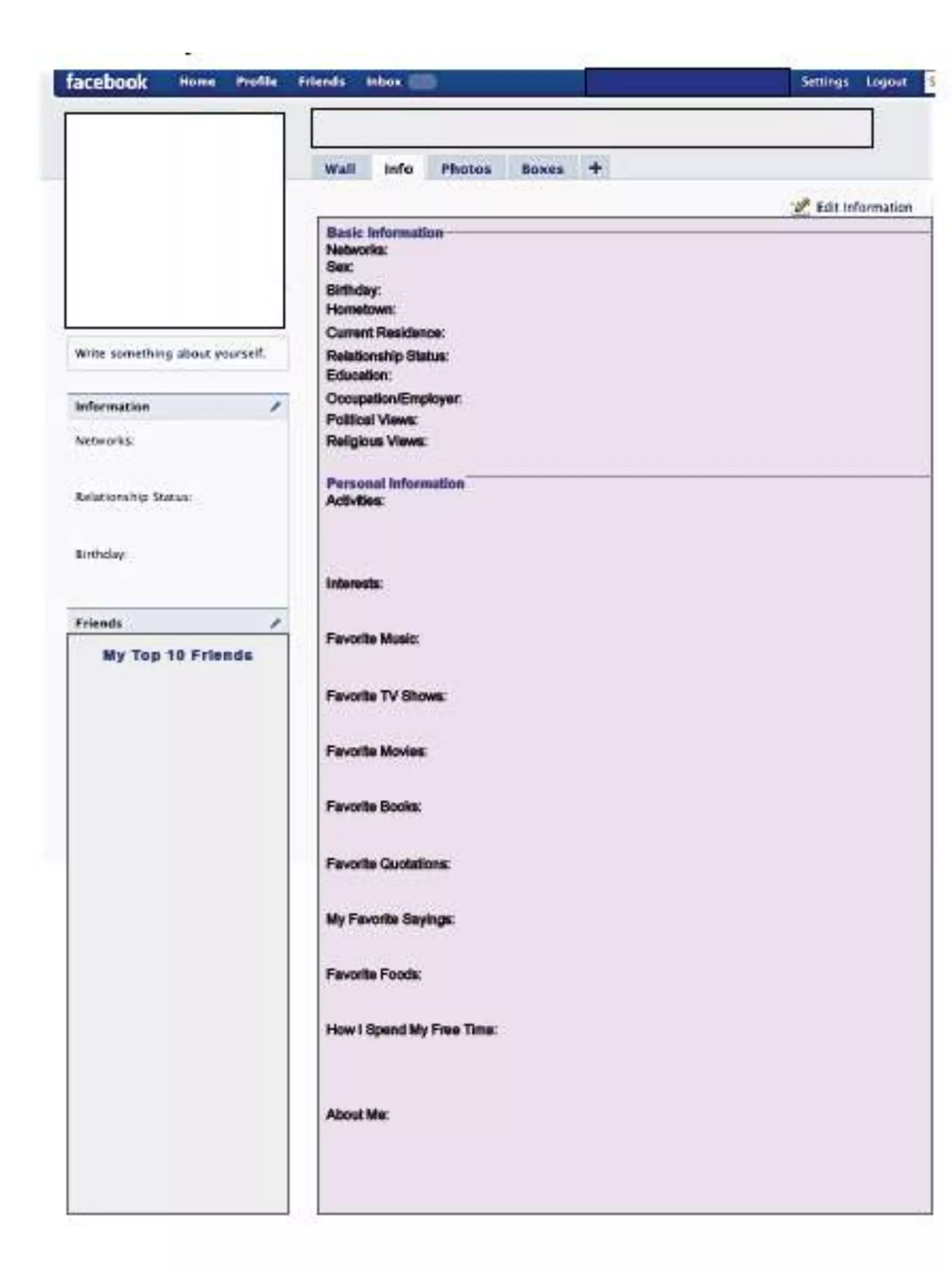 Facebook report | PPTX