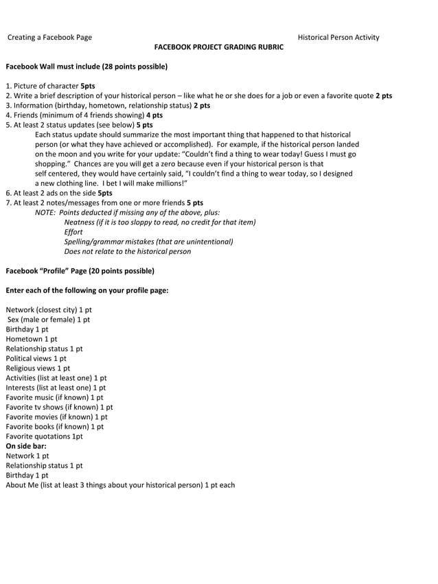 Facebook report | PDF