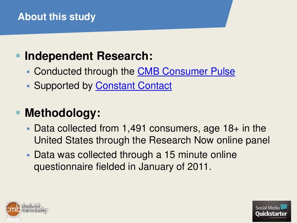 About this study Independent Research: