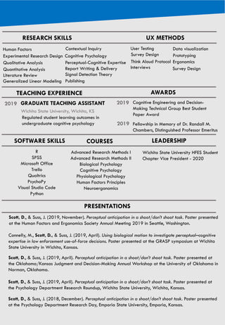 Facebook resume 10122020 | PDF