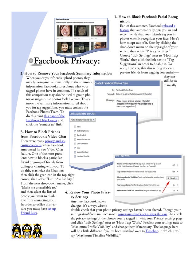 Facebook securitytips | PDF