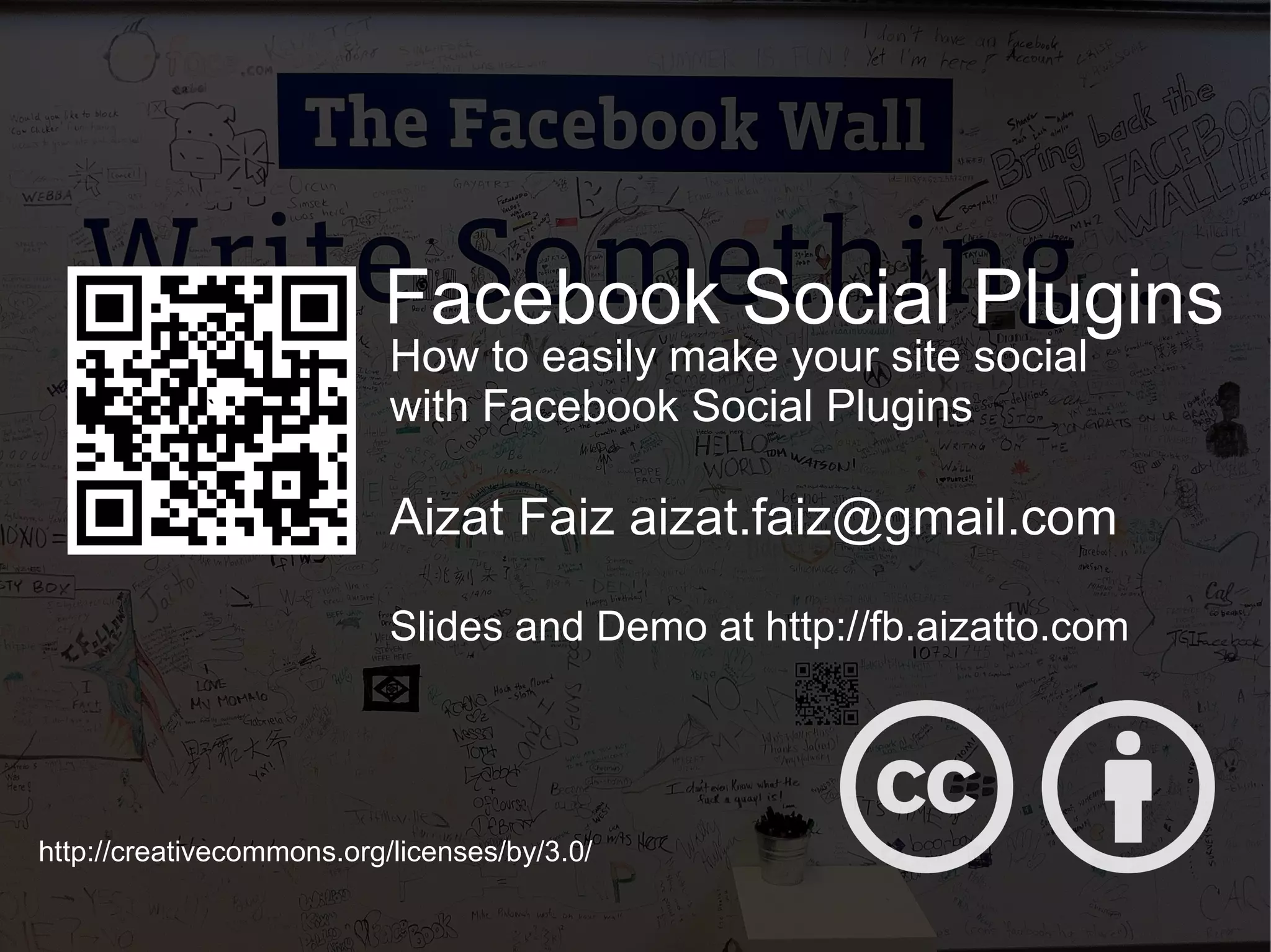 Facebook Social Plugins | PPT