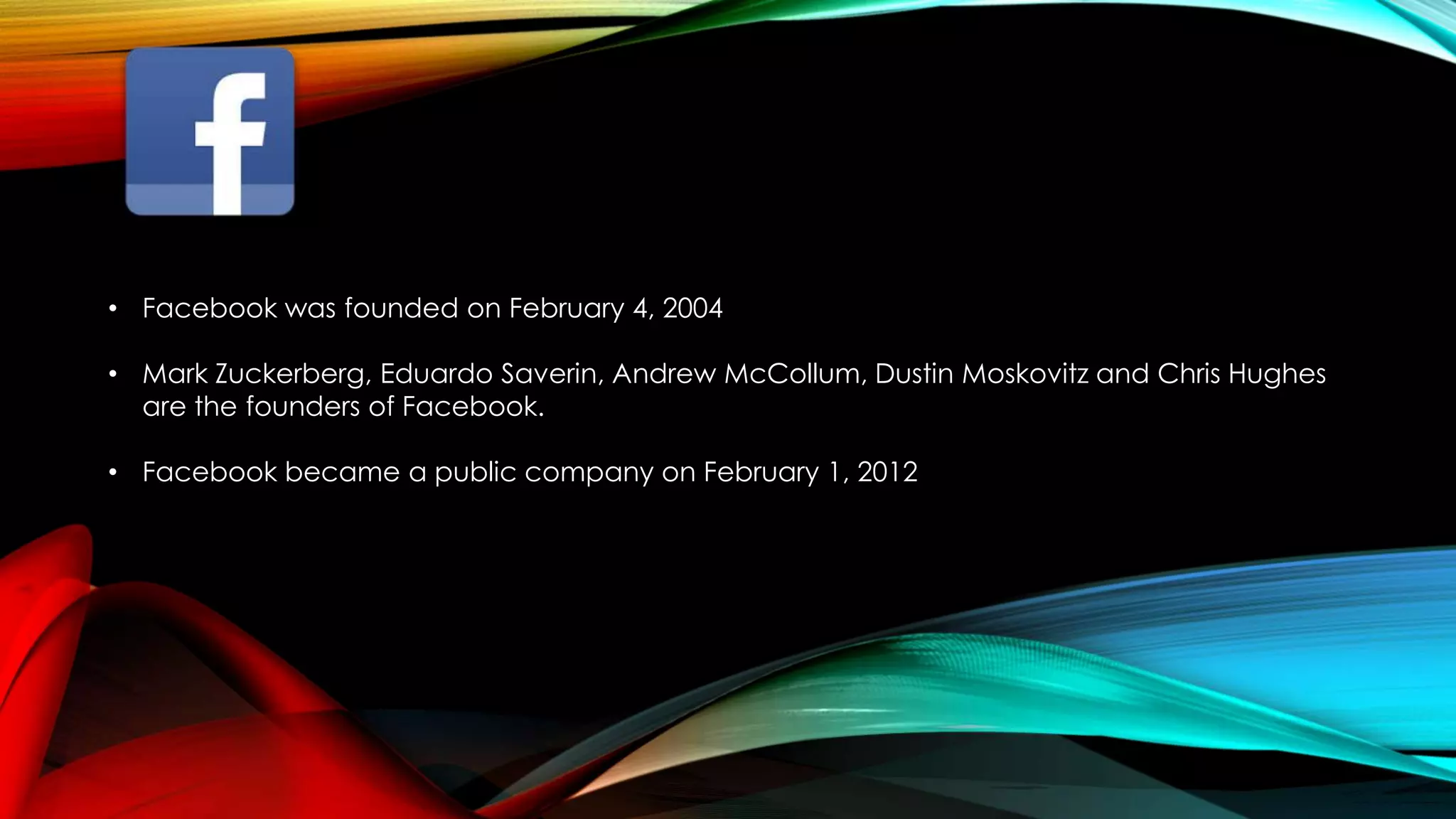 Facebook stock powerpoint | PPTX