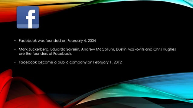 Facebook stock powerpoint | PPTX