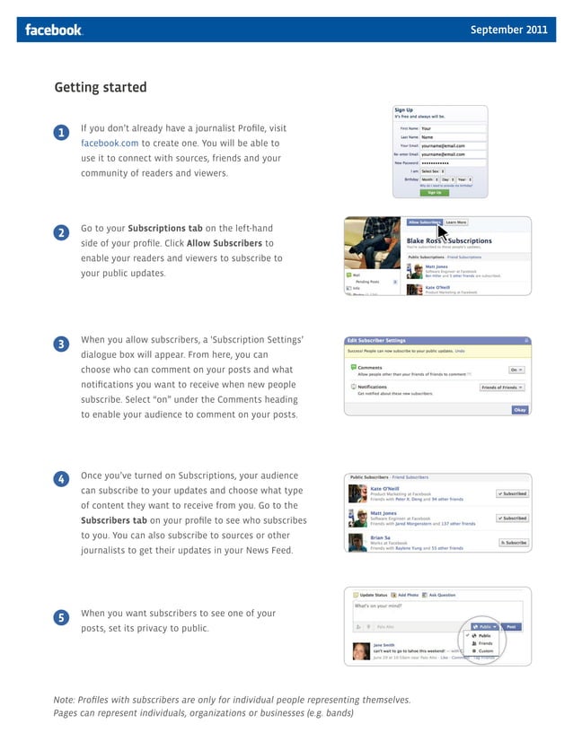 Facebook subscribe button | PDF