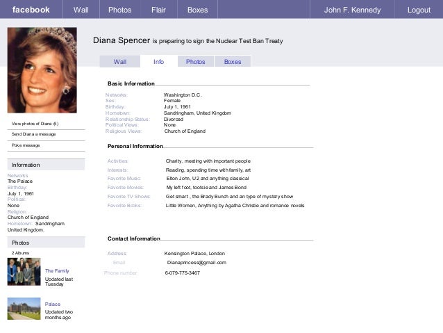 Facebook Wall Template