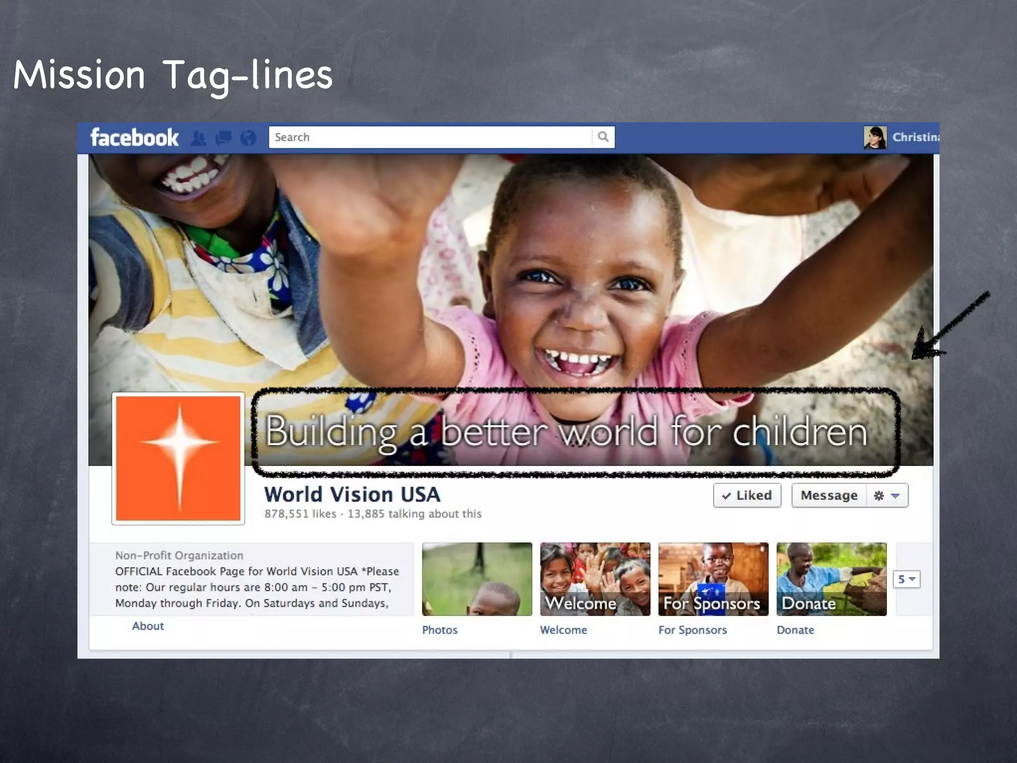 Facebook Timeline Examples from Nonprofits | PPT