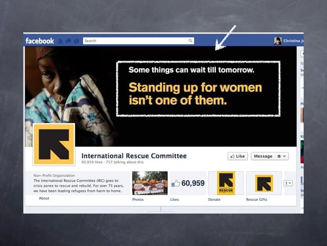 Facebook Timeline Examples from Nonprofits | PPT